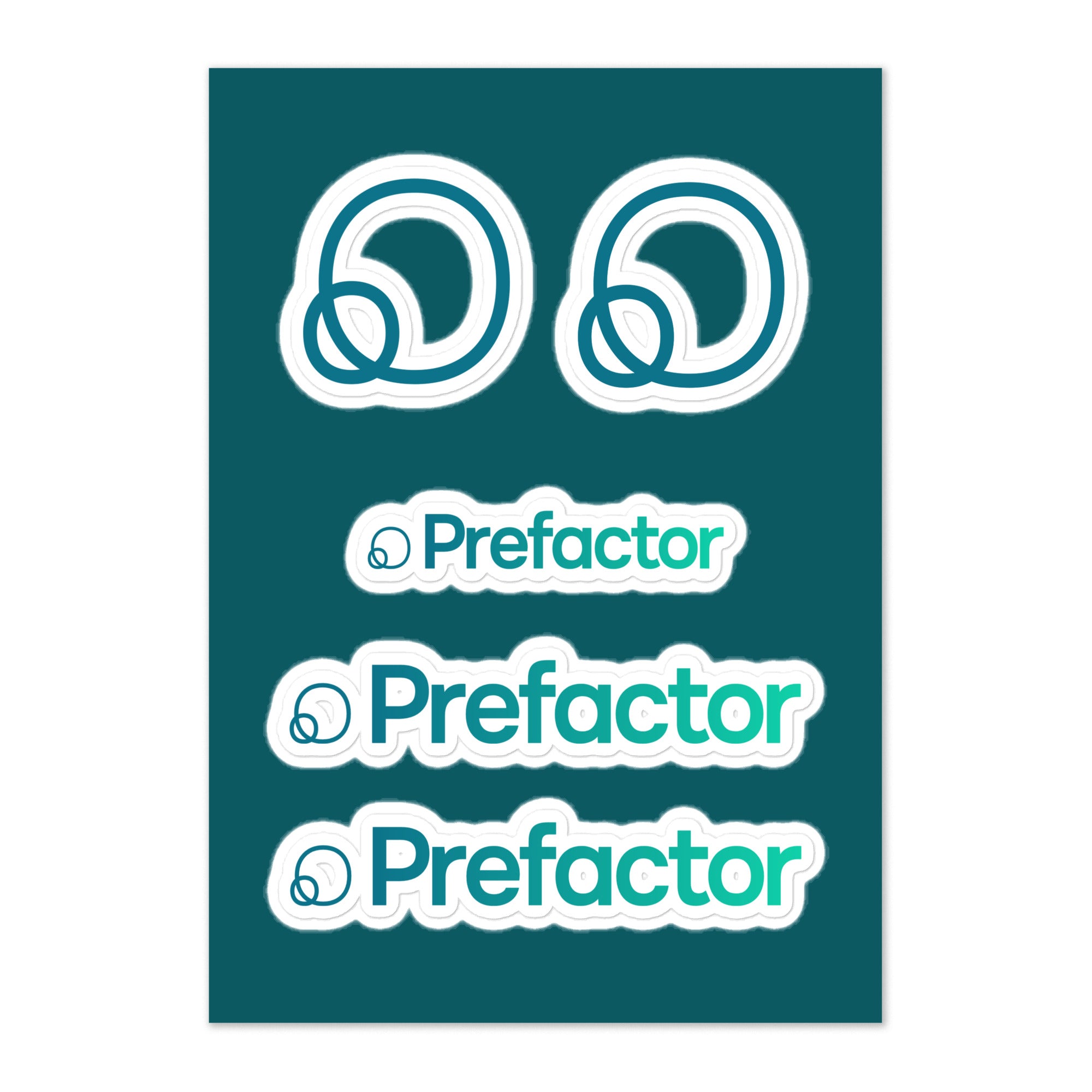 Prefactor Stickers – YES, I AM