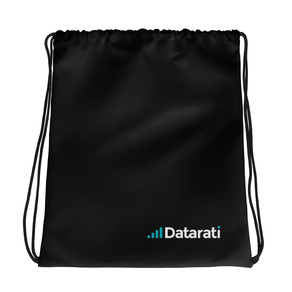 Datarati Drawstring Bag – YES, I AM