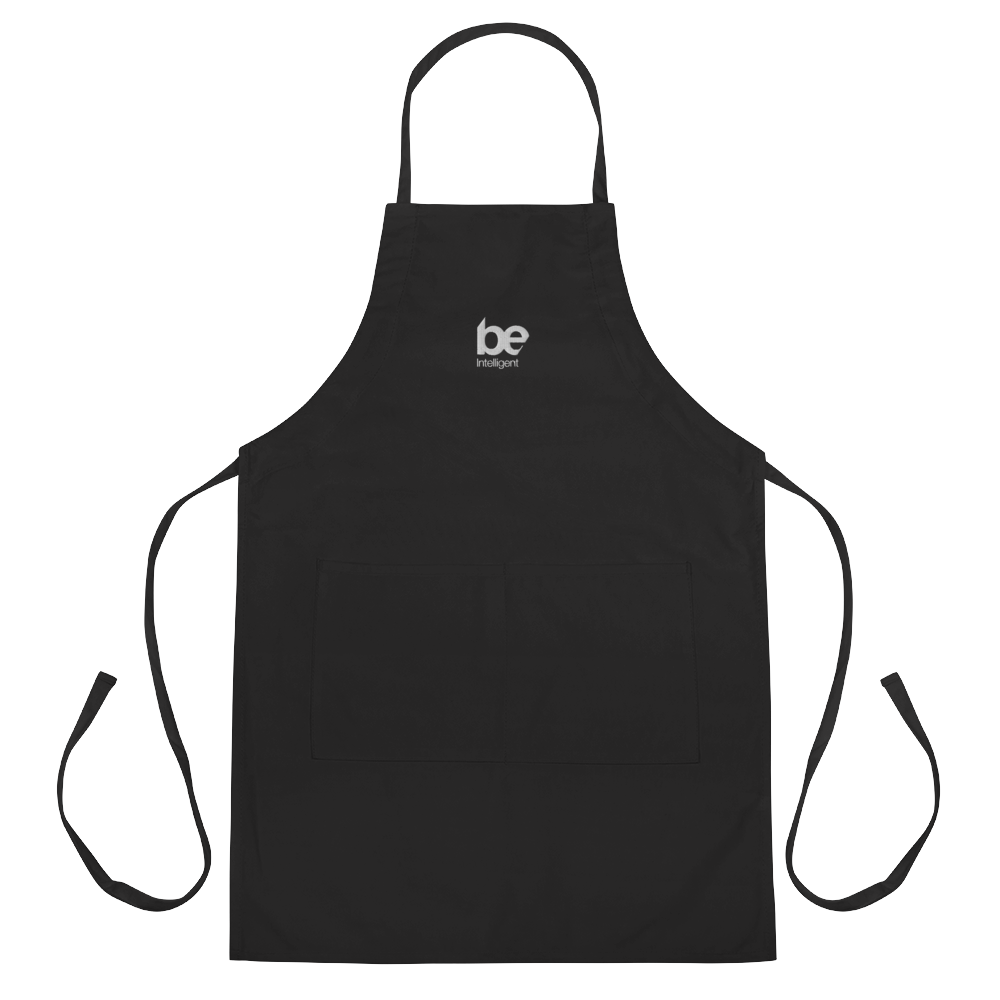 Be Intelligent Apron (Embroidered) – YES, I AM
