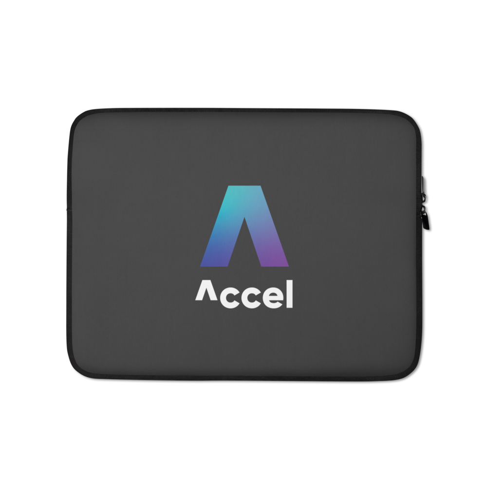 Accel Laptop Sleeve (Black) – YES, I AM