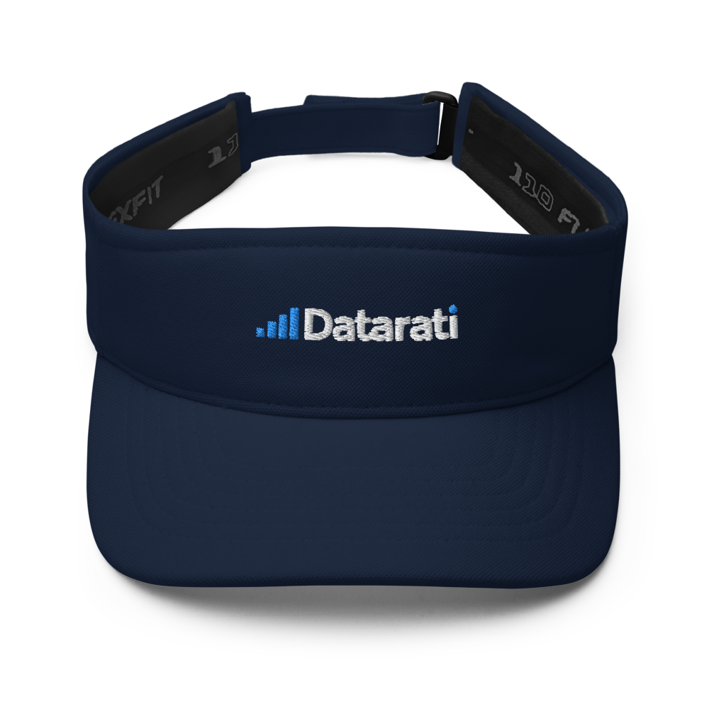 Datarati Visor (Embroidered) – YES, I AM